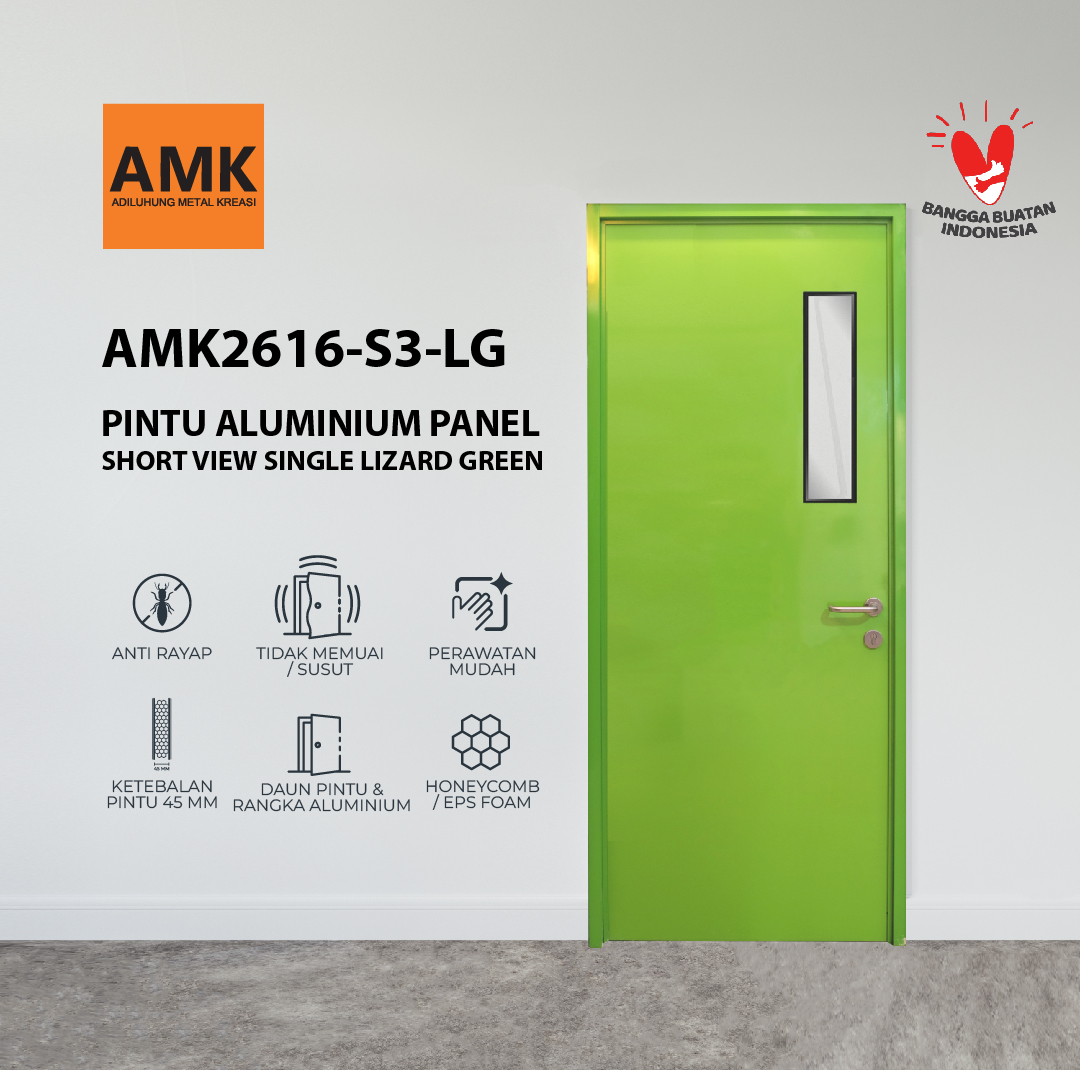 AMK Swing Manual Aluminium Premium Series 2616 - Pintu Aluminium AMK ...
